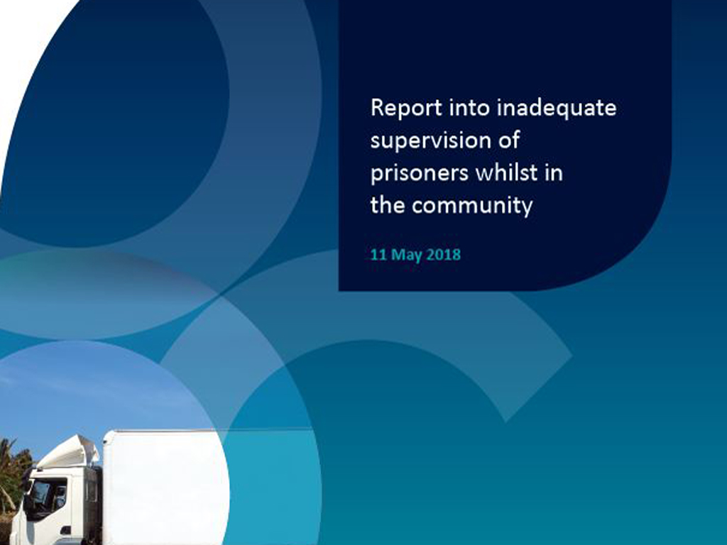 CCC - Report into inadequate supervision of prisoners whilst in the ...